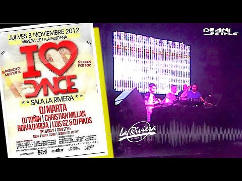 Djani Style @ I LOVE DANCE (sala La Riviera) 🔊 08-11-2012 | [Warm Up]