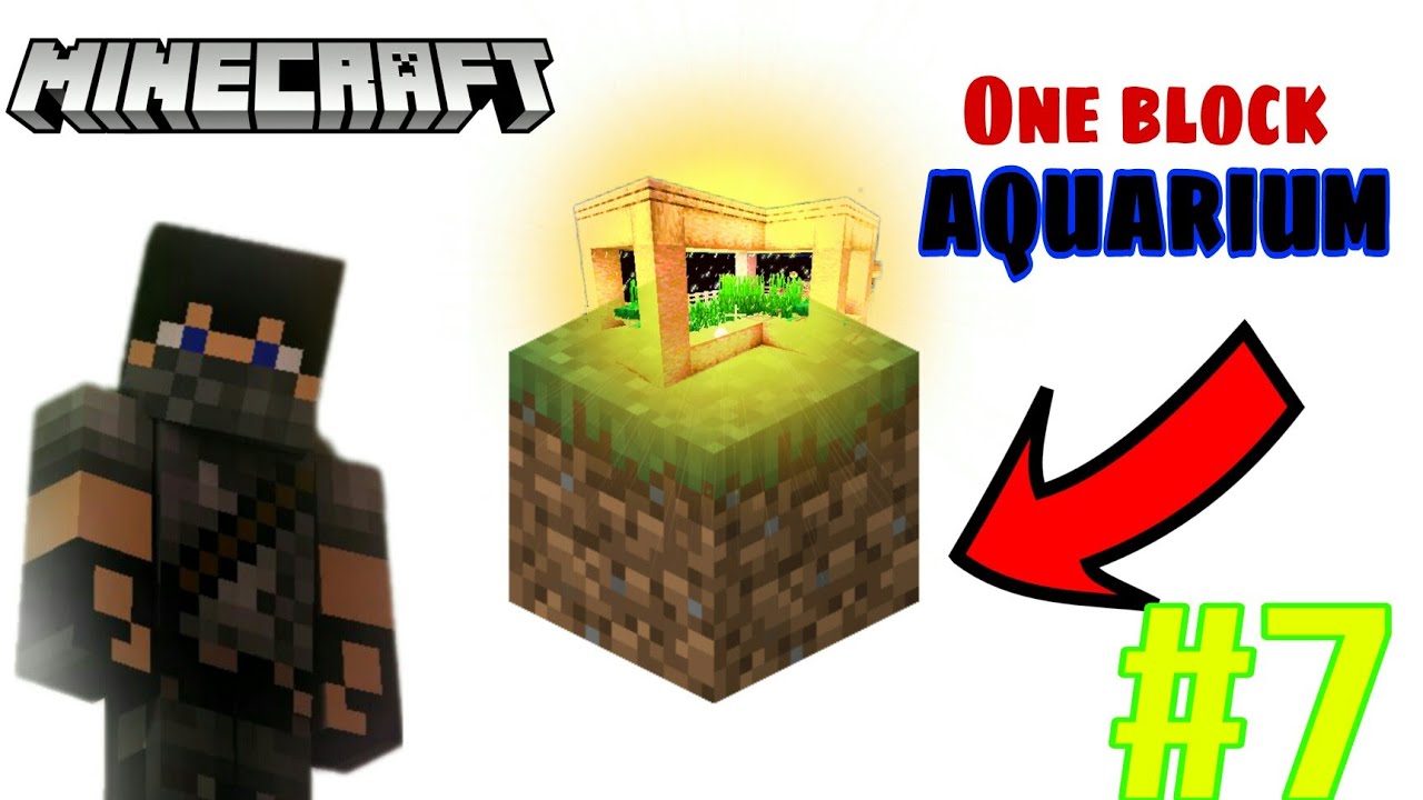 One block | fish aquarium | Ep 7 - YouTube