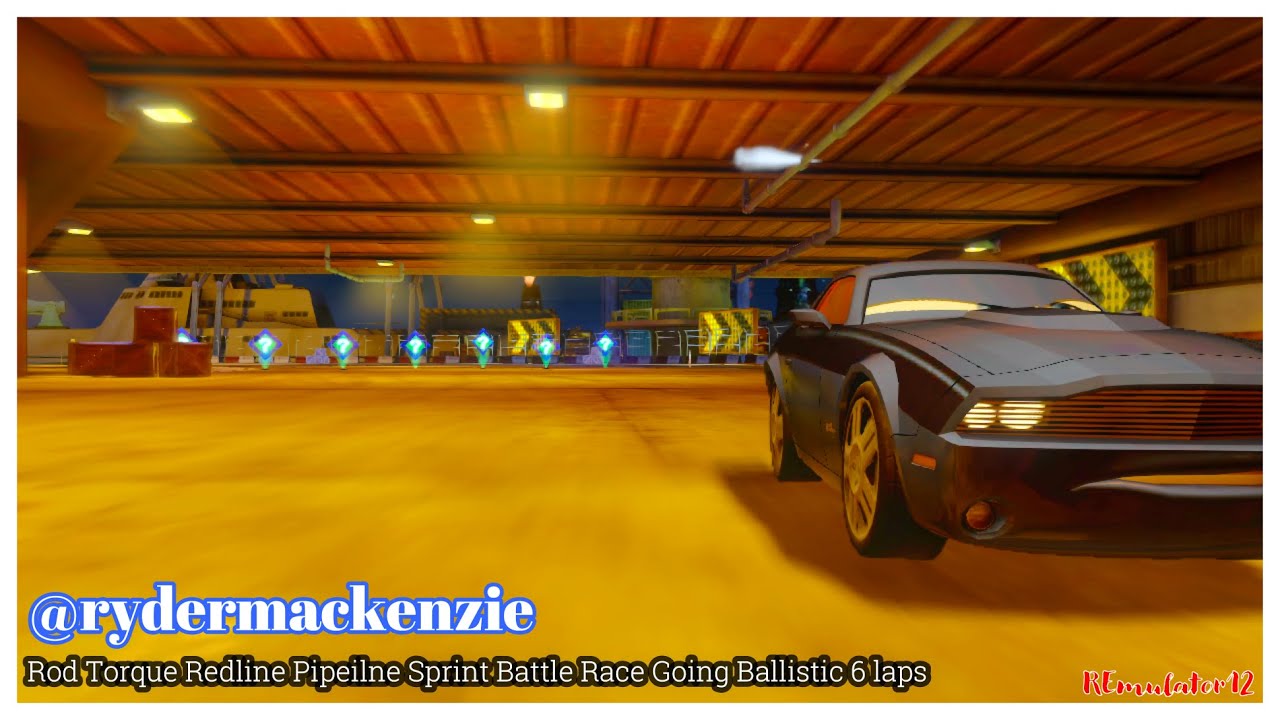 Cars 2 The Video Game | Rod Torque Redline - Battle Race | Pipeline ...