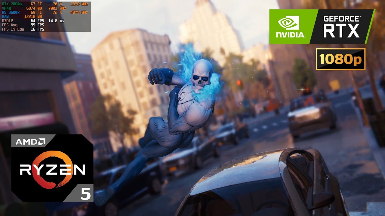 Spider-Man PC : Ray Tracing | DLSS | VERY HIGH Graphics | RTX 2060 ...