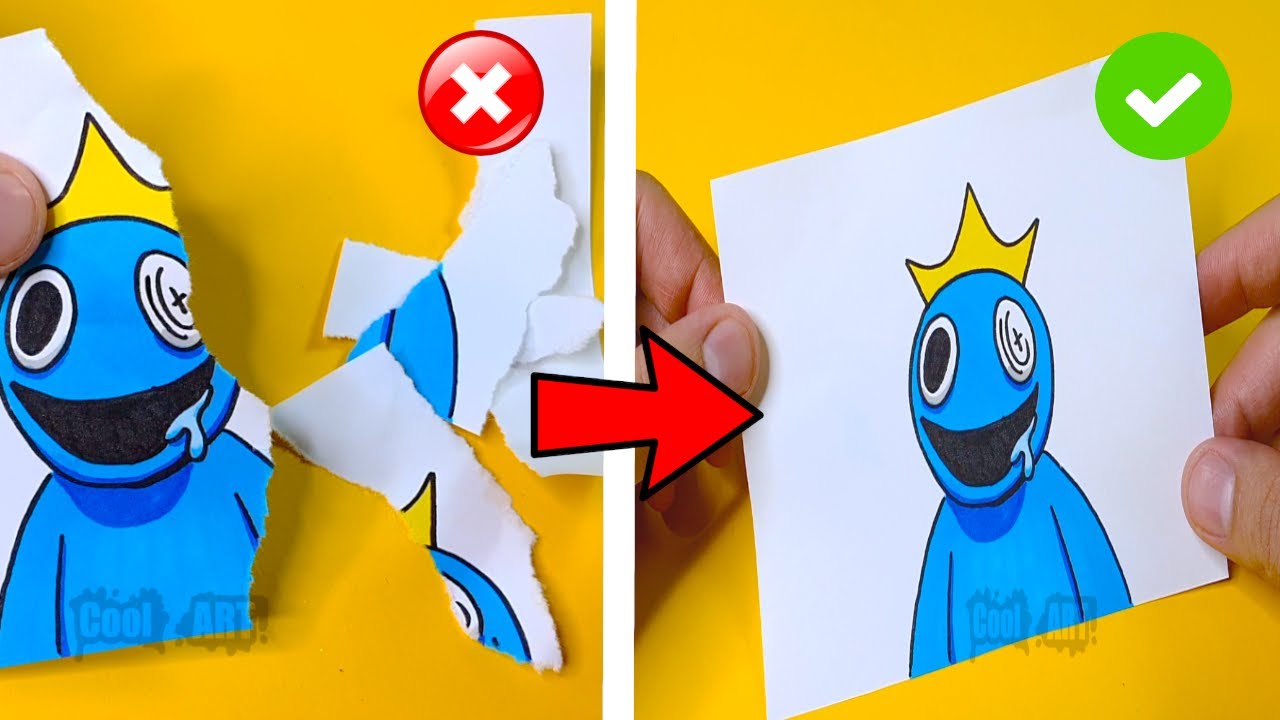 CRAZIEST RAINBOW FRIENDS ARTS & PAPER CRAFTS To Try - YouTube
