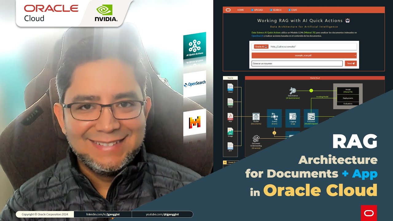 Working RAG with AI Quick Actions + Chat🔥 Oracle Cloud - YouTube