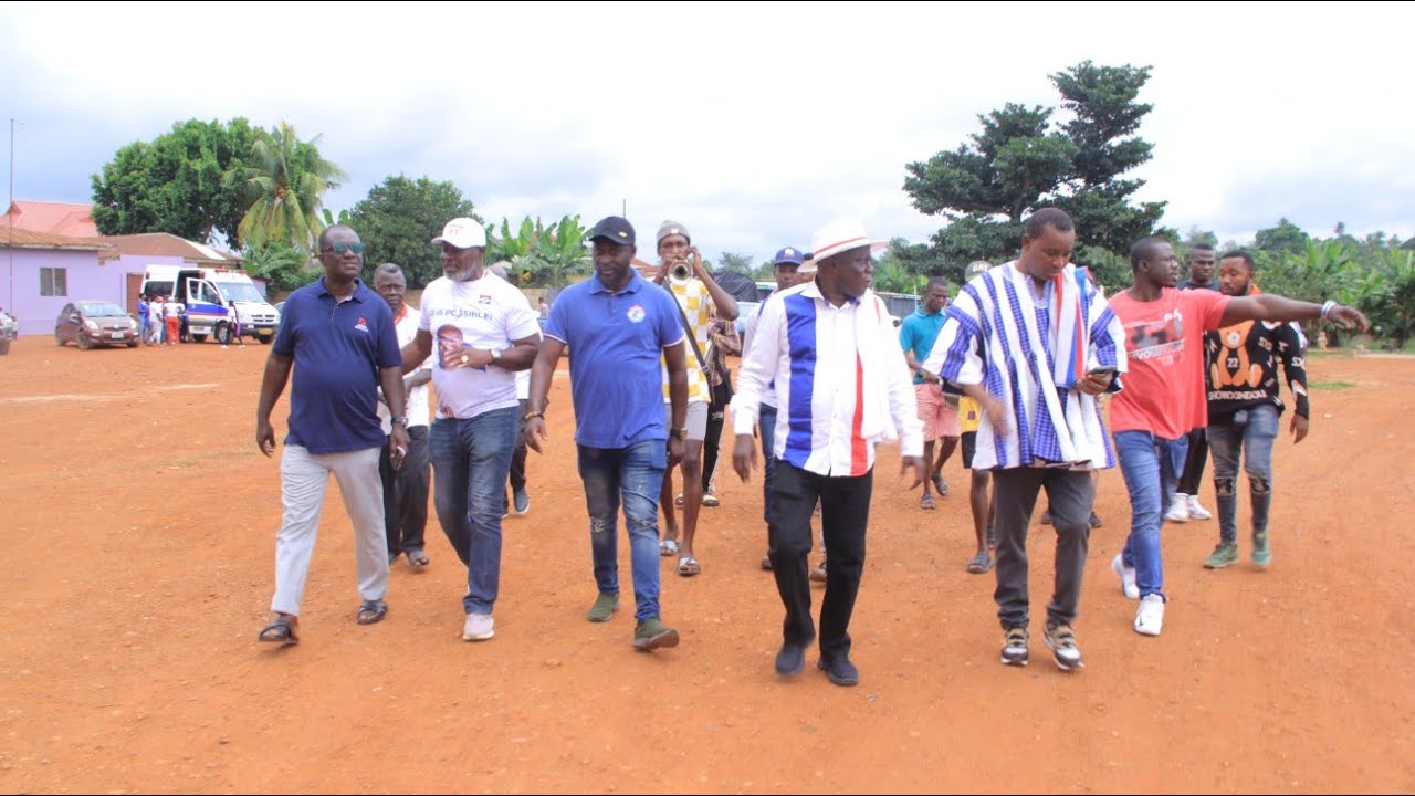 N.P.P WONTUMI Mega Walk at Offinso Abofour 💪 - YouTube