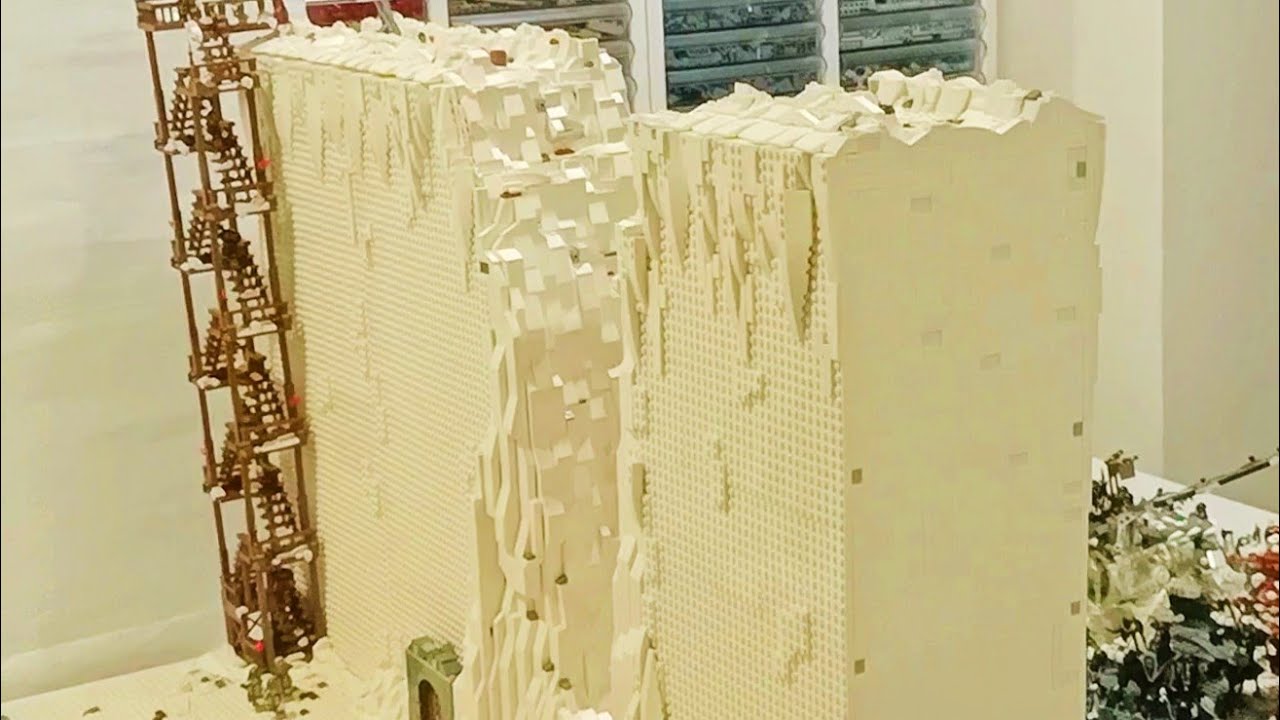 My LEGO Game of Thrones - Ice Wall Moc Diorama ️ ️ ️ - YouTube