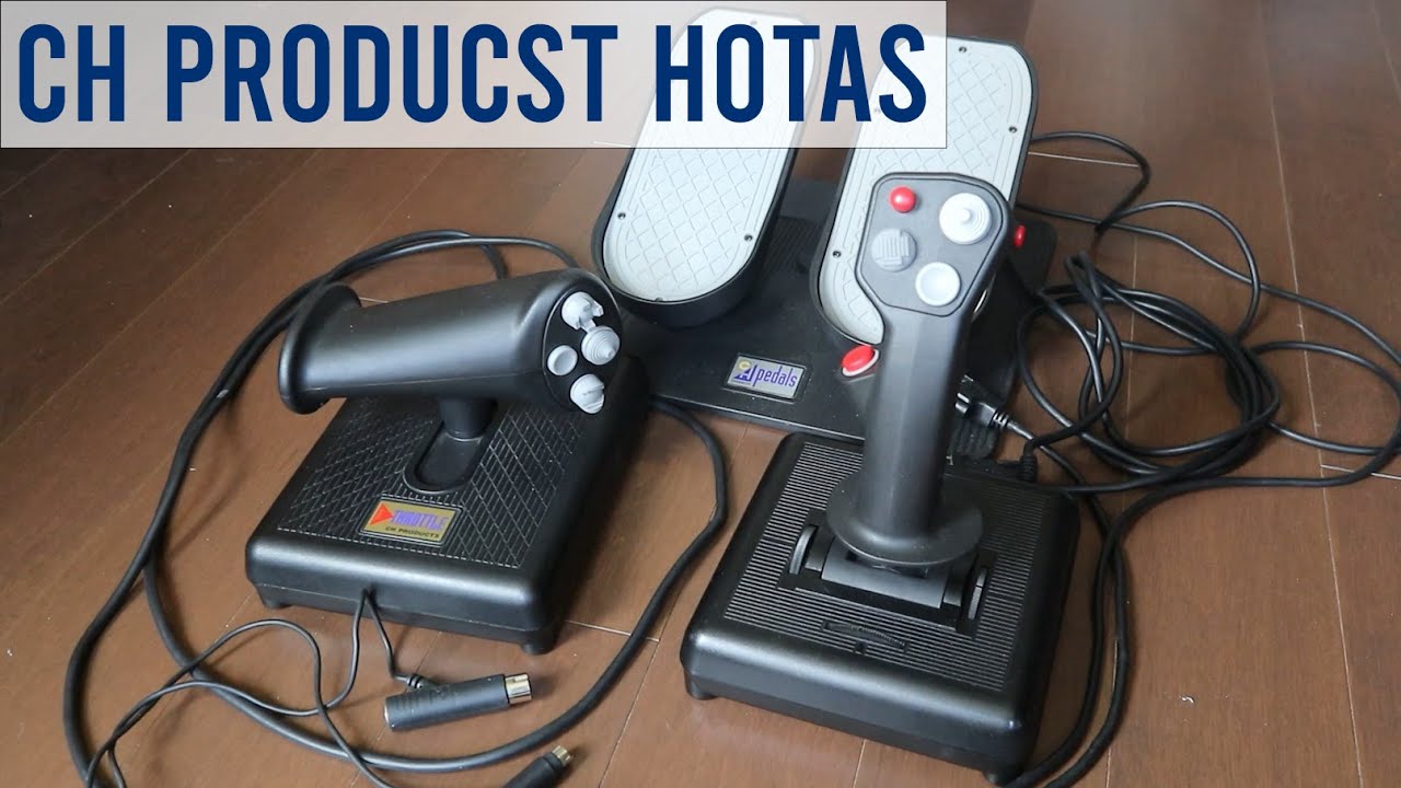 Examining a Modern HOTAS from the 90s (CH Products Combatstick, Pro ...