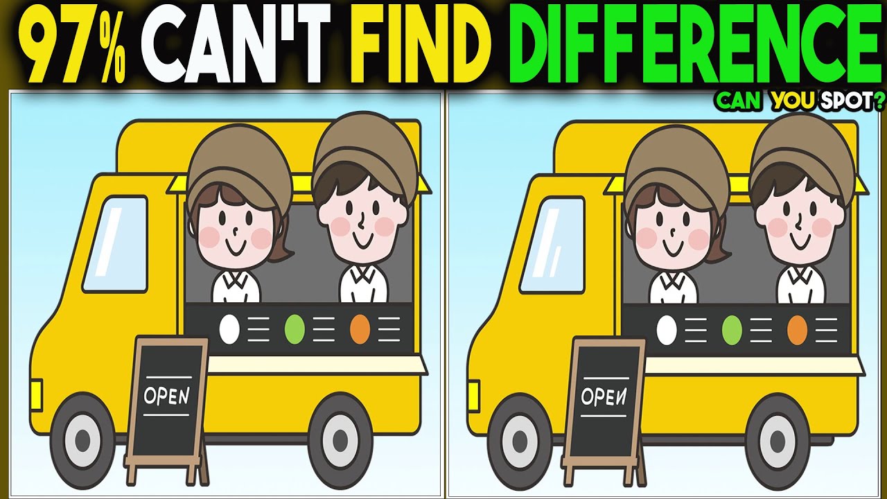 Spot the Difference | Nobody Can Spot Differences in 90 Seconds! 【Find ...