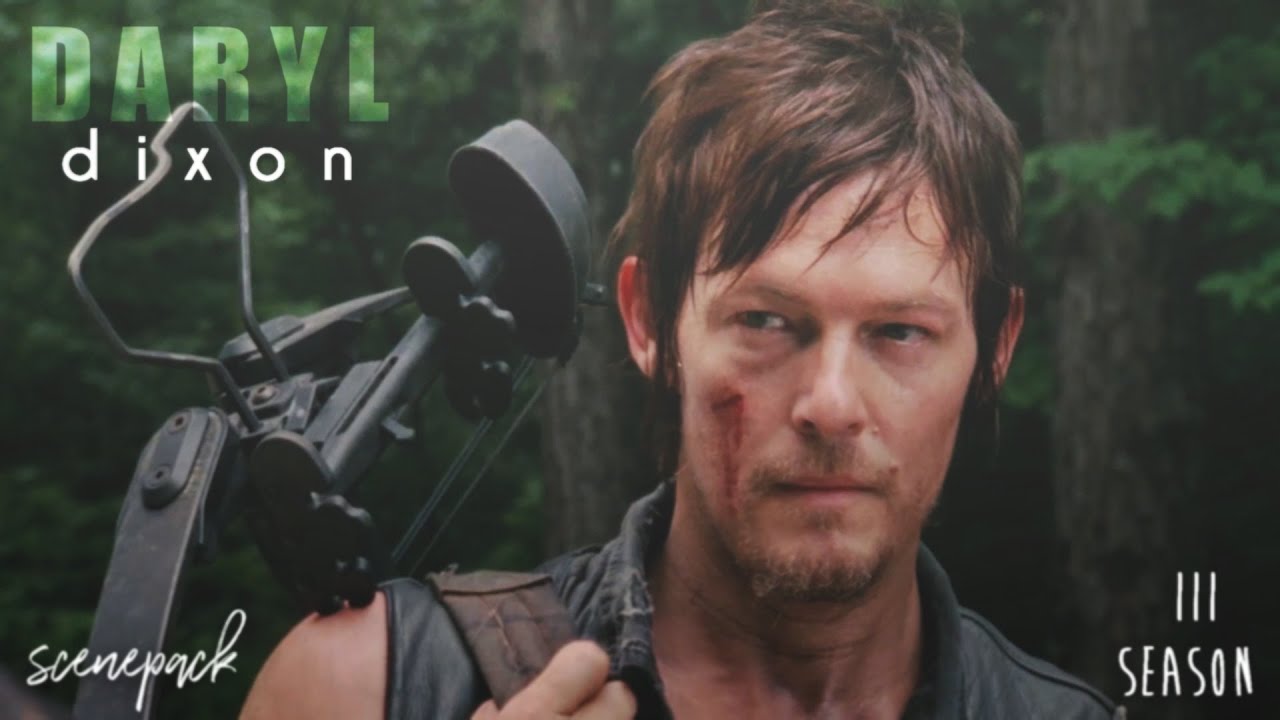 daryl dixon badass scenepack (season three) - YouTube