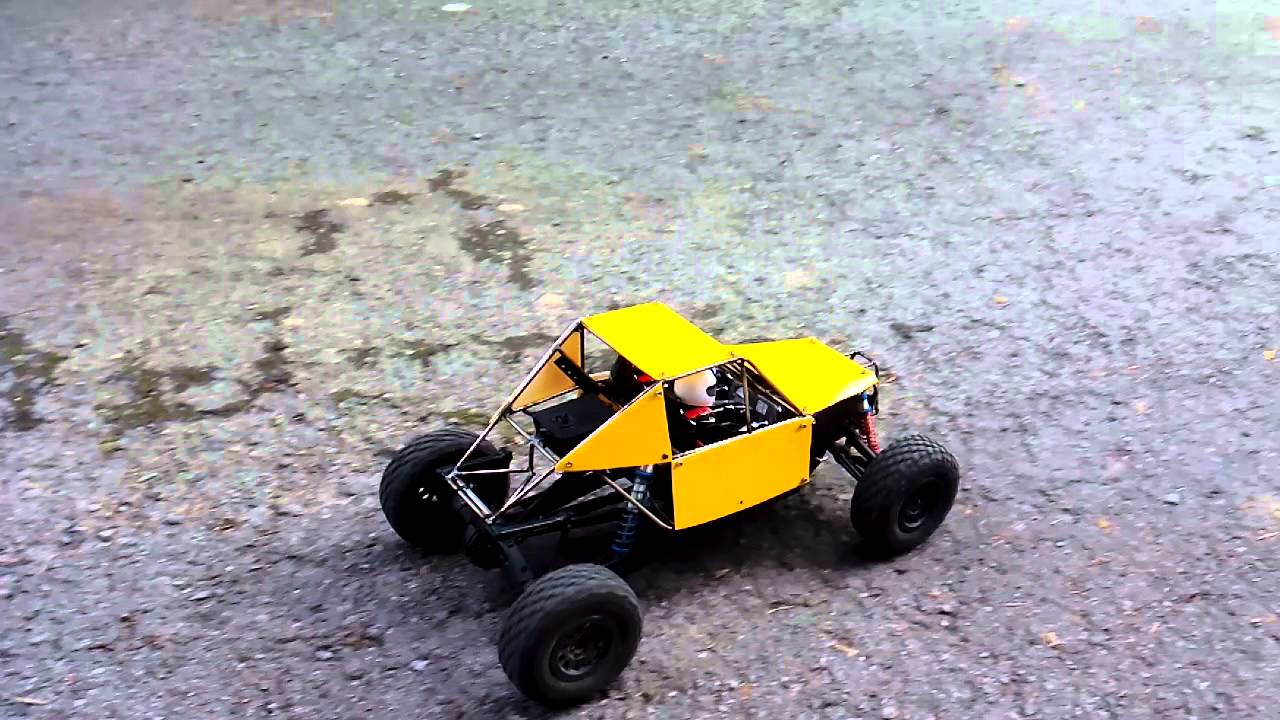 Axial Yeti trophy custom cage - YouTube
