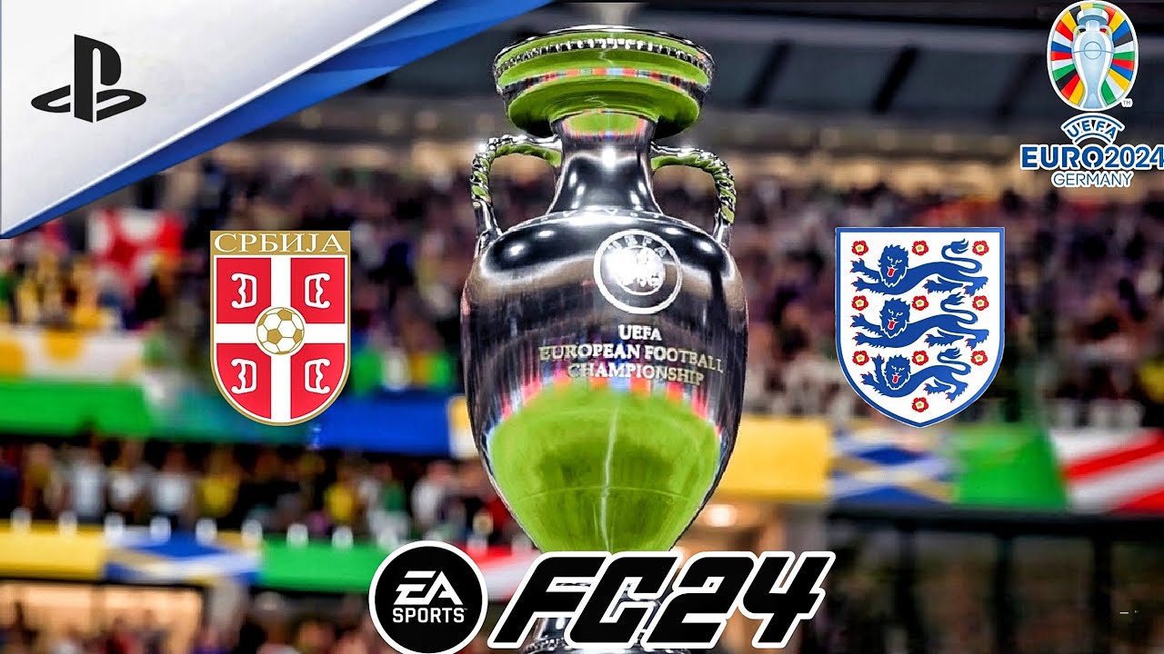 EA SPORTS FC 24 - Serbia vs. England | UEFA EURO 2024 | PS4 PRO ...
