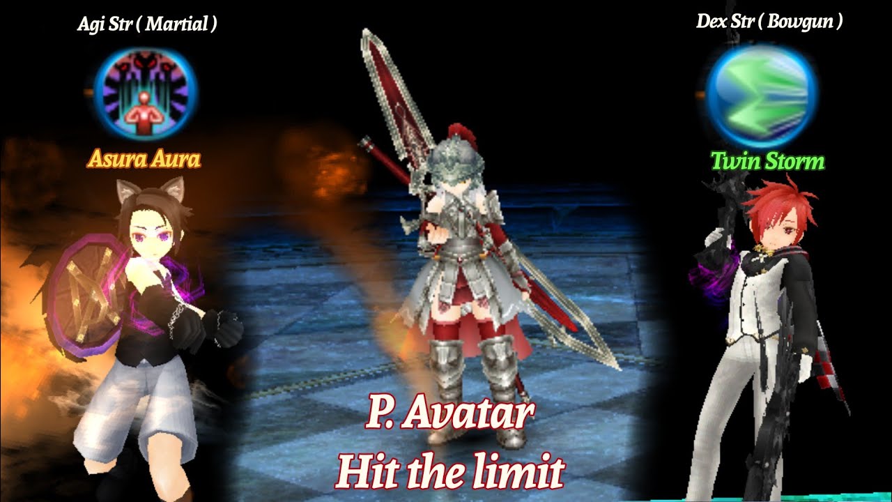 Toram Online - P. Avatar Hit The Limit ( Asura Aura and Twin Storm ...