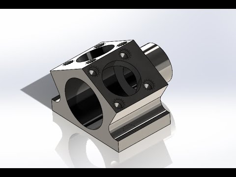 Solidworks Tutorial For Beginners____Mini Crankcase - YouTube