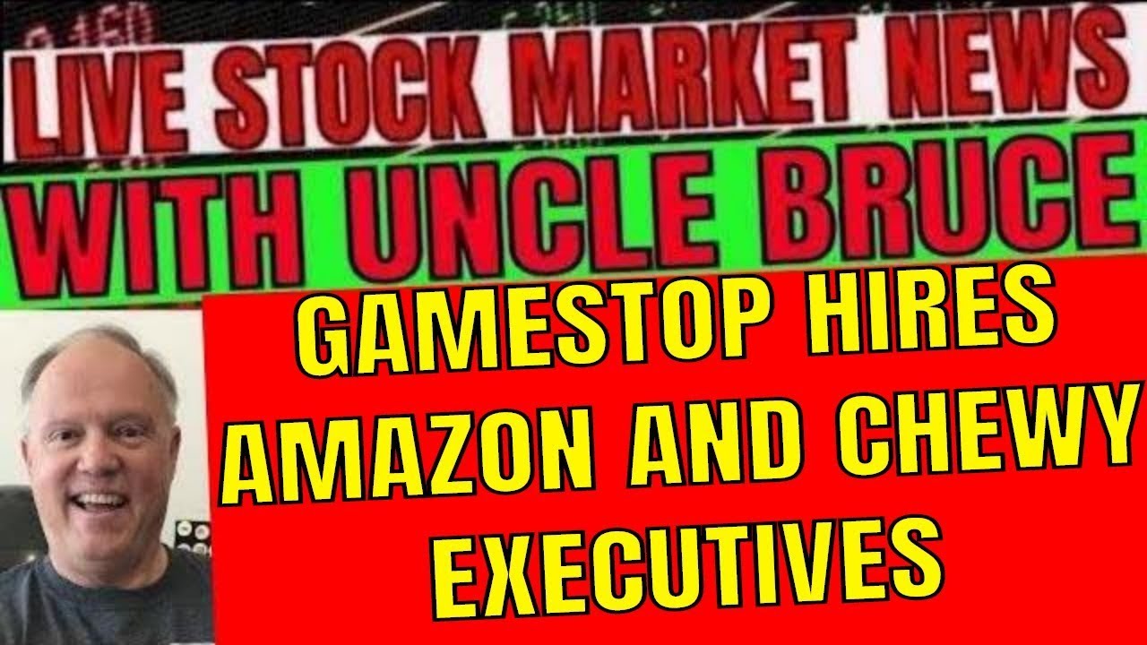LIVE With UNCLE BRUCE Stock Market Coverage In Plain English GameStop ...