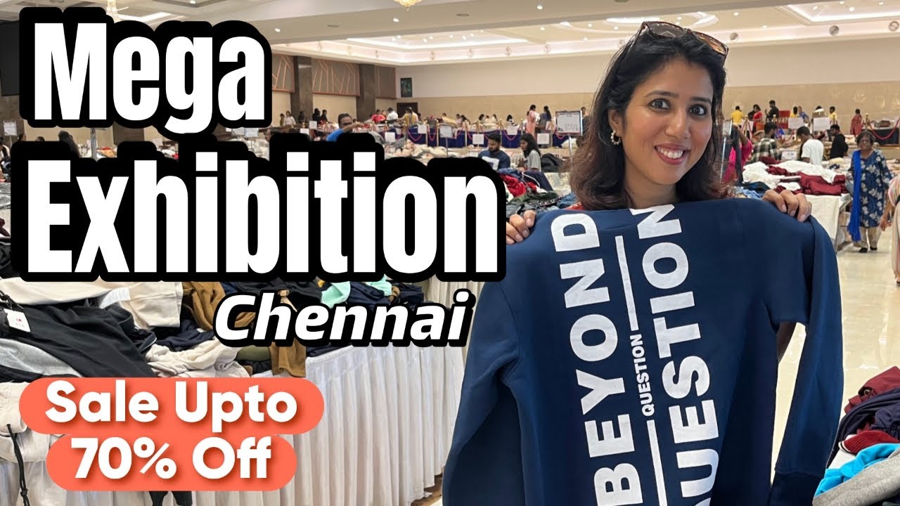 Mega Exhibition in Chennai | Chennai Shopping Vlog - YouTube