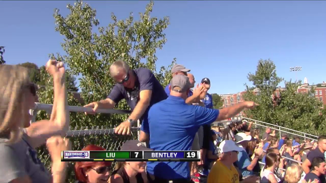 Bentley Football | Homecoming Highlights vs. LIU Post | Sept. 23, 2017 ...