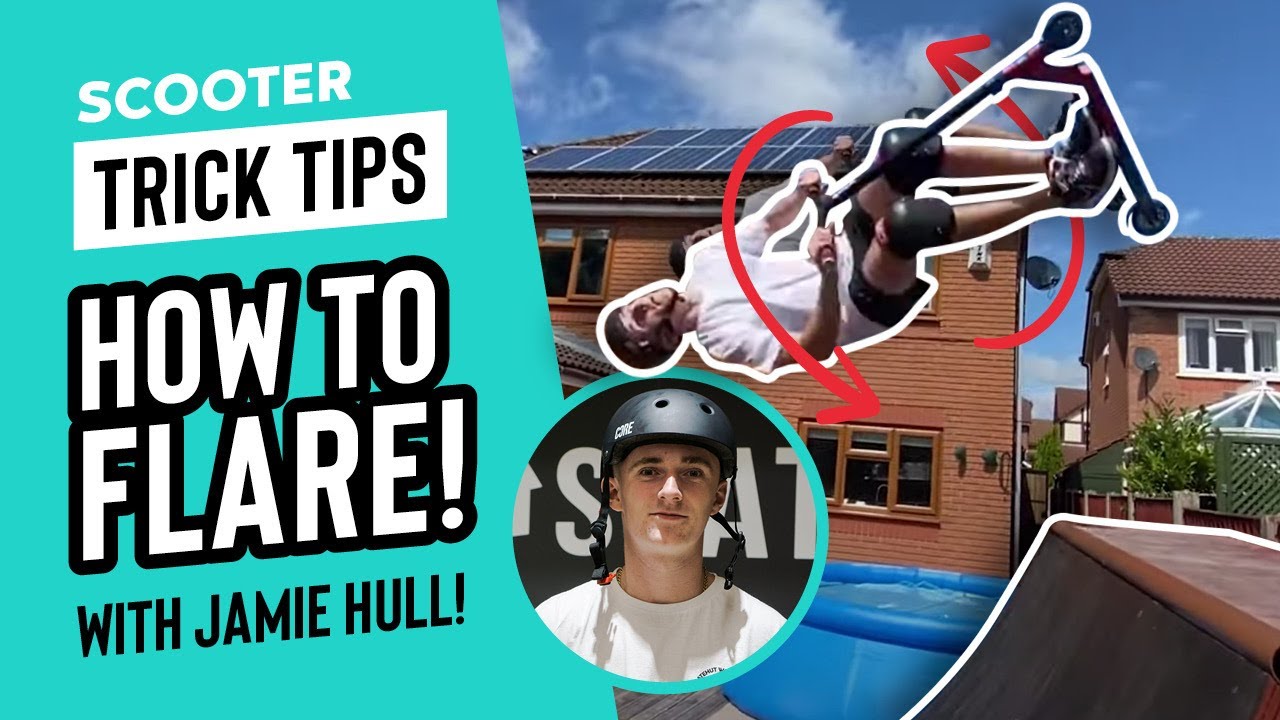 HOW TO FLARE ON A SCOOTER- Step By Step Tutorial from Jamie Hull - YouTube