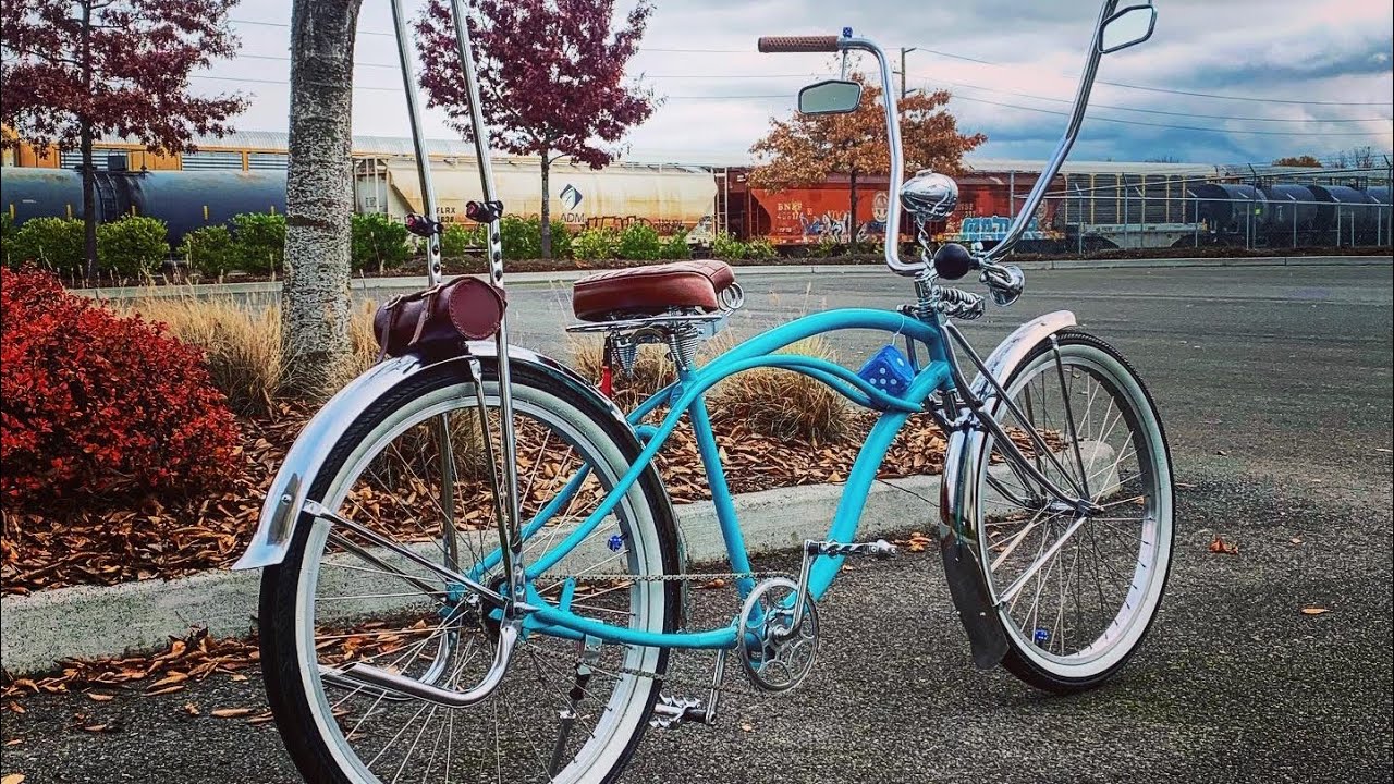 Lowrider beach cruiser update pt.2 - YouTube