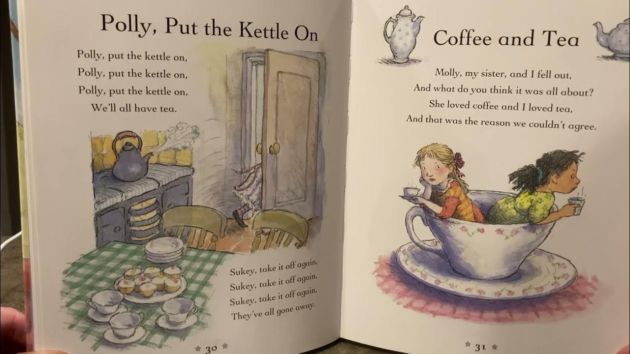 Nursery Rhymes- Polly Put the Kettle On & Coffee and Tea - YouTube