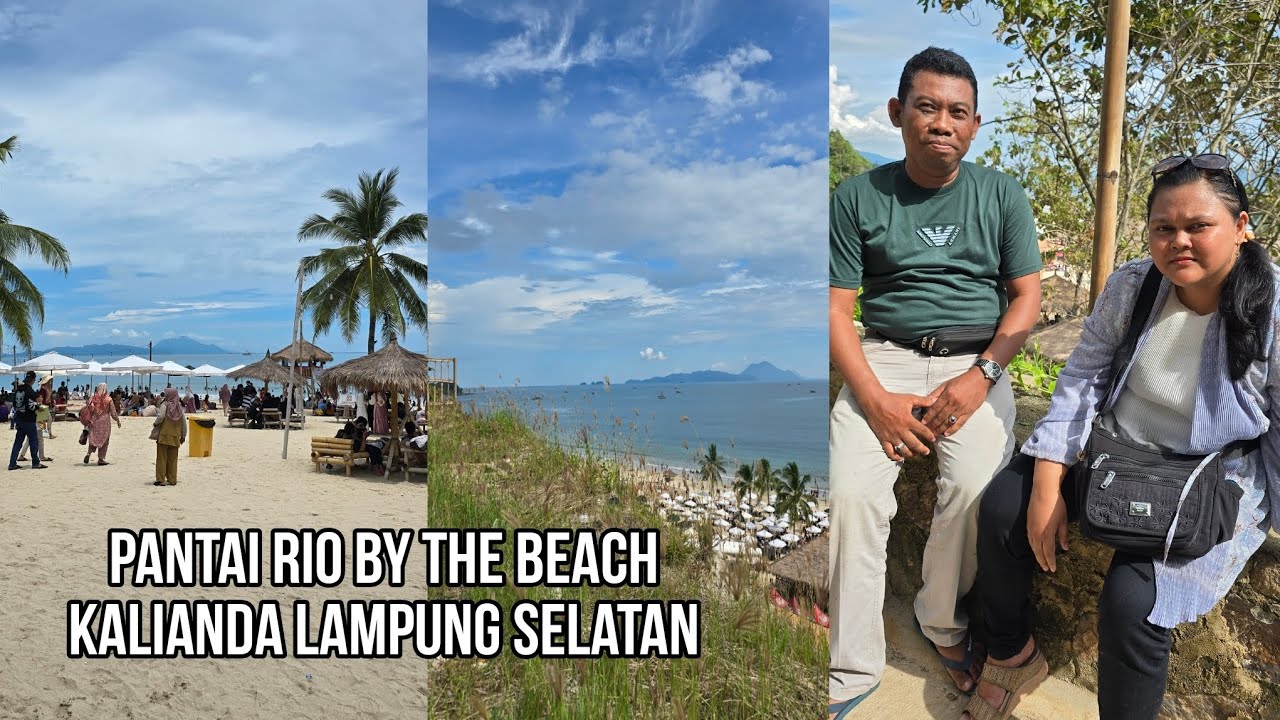 pantai rio by the beach kalianda lampung selatan - YouTube