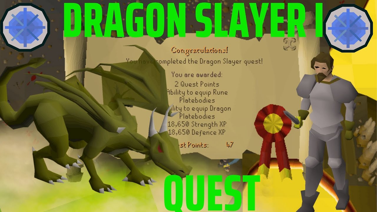OSRS GUIA DRAGON SLAYER I QUEST OLD SCHOOL RUNESCAPE - YouTube