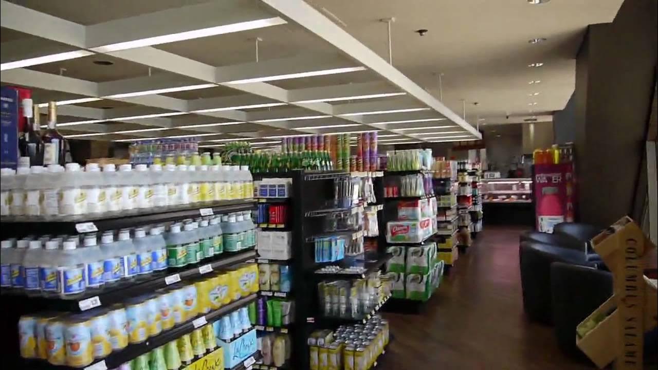 The view from the world's highest grocery store - YouTube
