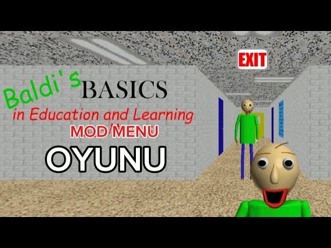 BALDİ'S BASICS İN EDUCATİON AND LEARNİNG MOD MENU OYUNU @baldisbasics ...