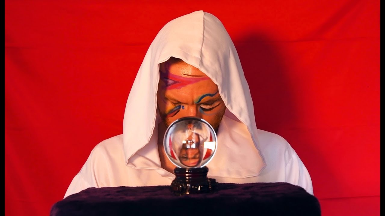 ASMR Magick Shaman - Mineral Healing, Crystal Ball, Hand Movements ...