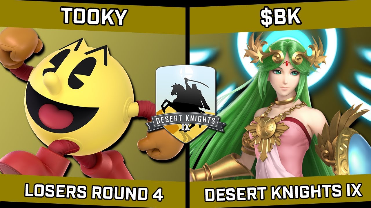 Tooky (Pac-Man) vs $BK (Palutena) - Desert Knights IX - YouTube