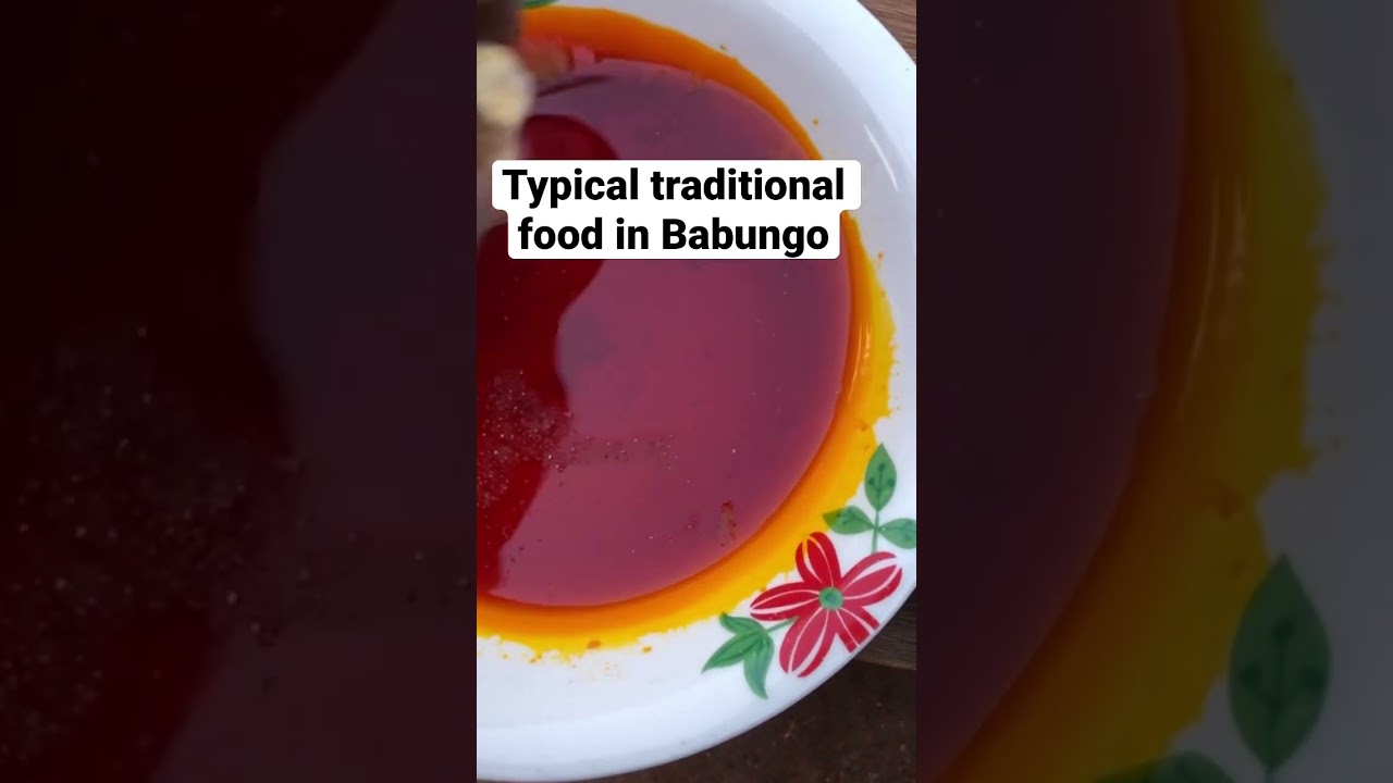 Cameroon Food | Typical Village Food In Babungo| Must try African Food ...