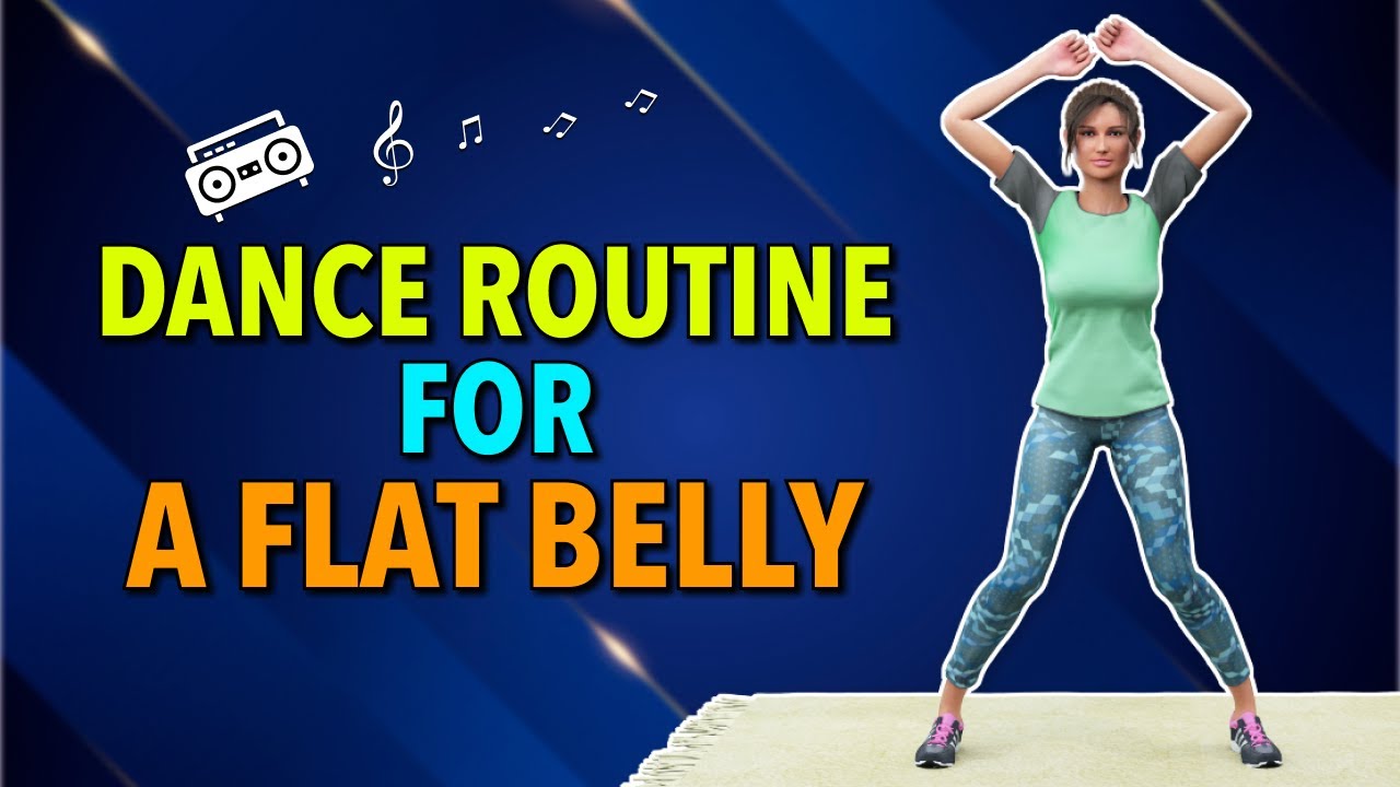 10-Minute Standing Dance Routine for a Flat Belly - YouTube