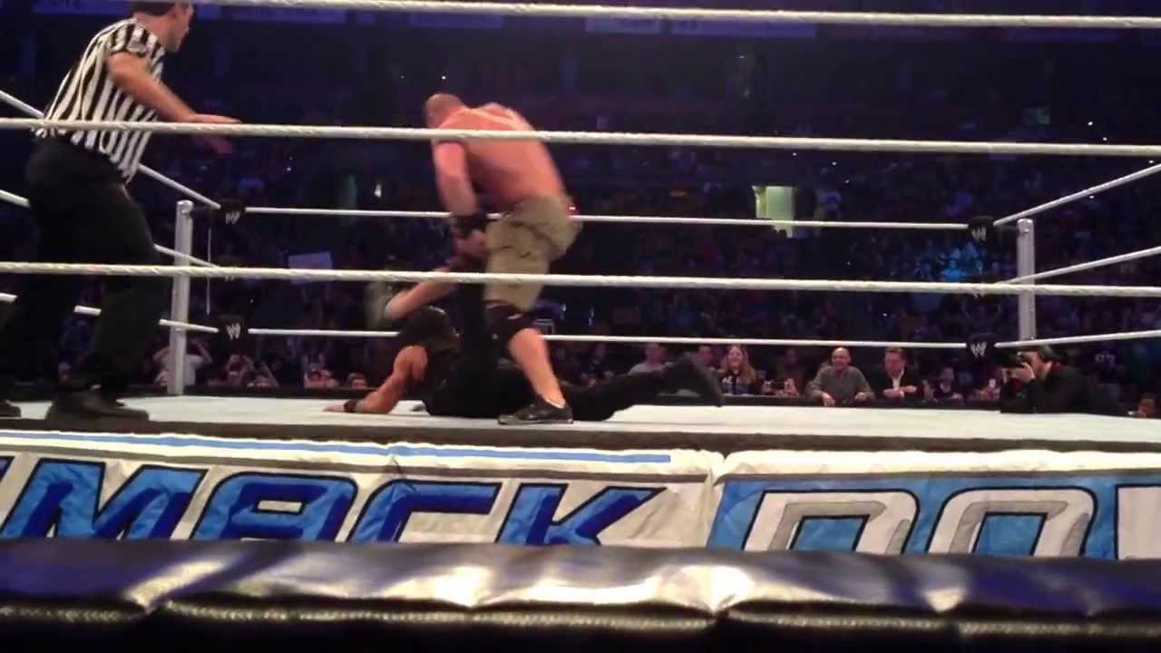 John cena 5 knuckle shuffle - YouTube