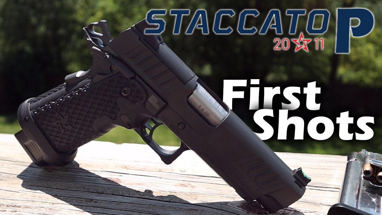 Staccato P First Shots : The 2011 Duty Pistol - YouTube