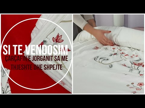 How to Put on a Duvet Cover in Seconds ! |Coucou MademoiselleChannel