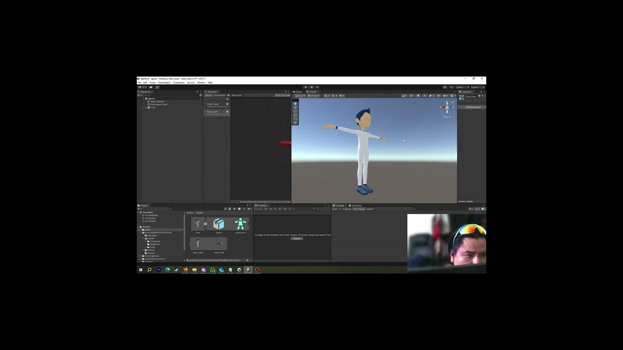 combine Animation unity, avatar mask, my skill #0001 - YouTube