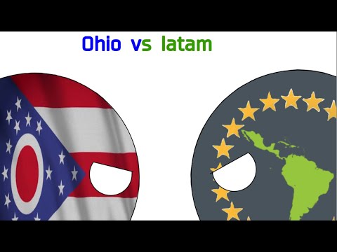 Ohio vs Latinoamérica #countryball - YouTube