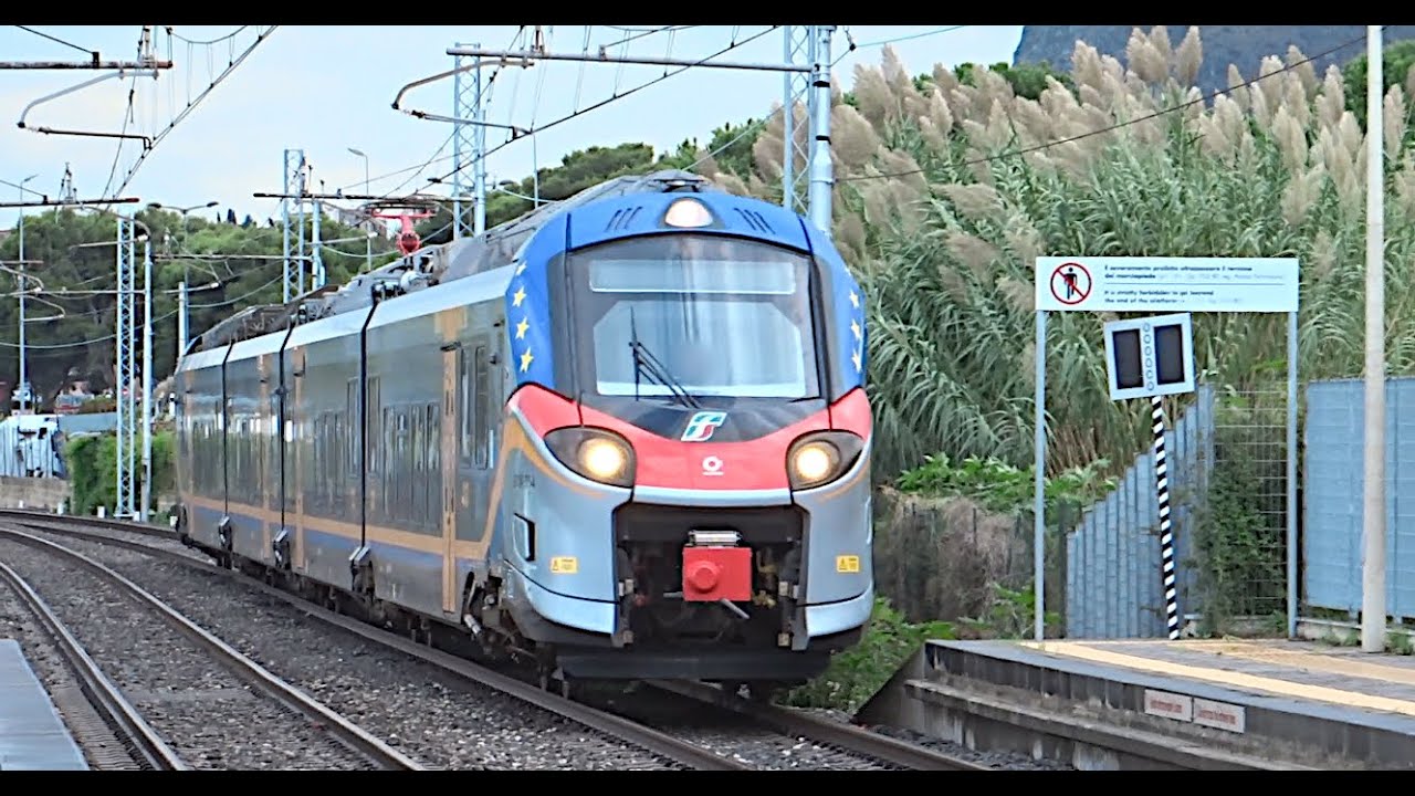 [HD - Treni] ETR 104 "POP ♪♪♪" + Treno Regionale 12871 Trenitalia in ...