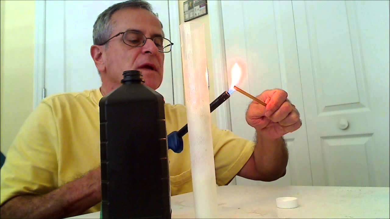 Decomposition of Hydrogen Peroxide Using Yeast as a Catalyst - YouTube