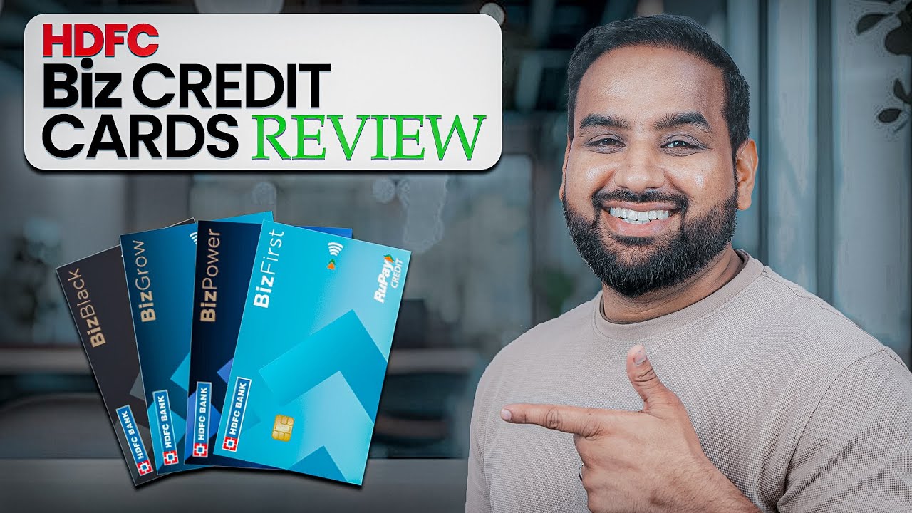 Hdfc Biz Business Credit Cards 2024 I HDFC Grow I HDFC Black I HDFC ...