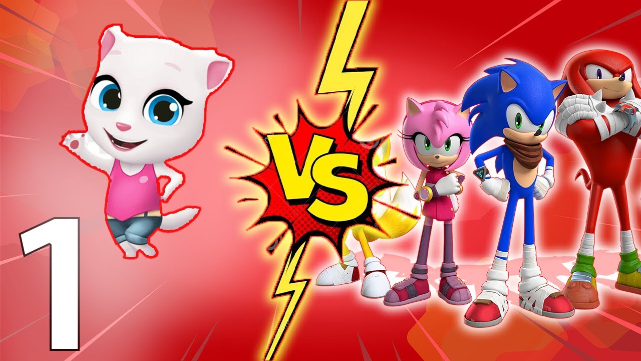 Talking Tom Gold Run vs Sonic Dash vs Sonic Boom — Who wins? - Part 1 ...