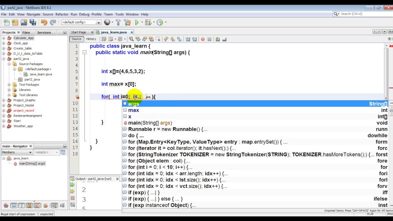 26 Find max and min Vlaue in array - YouTube