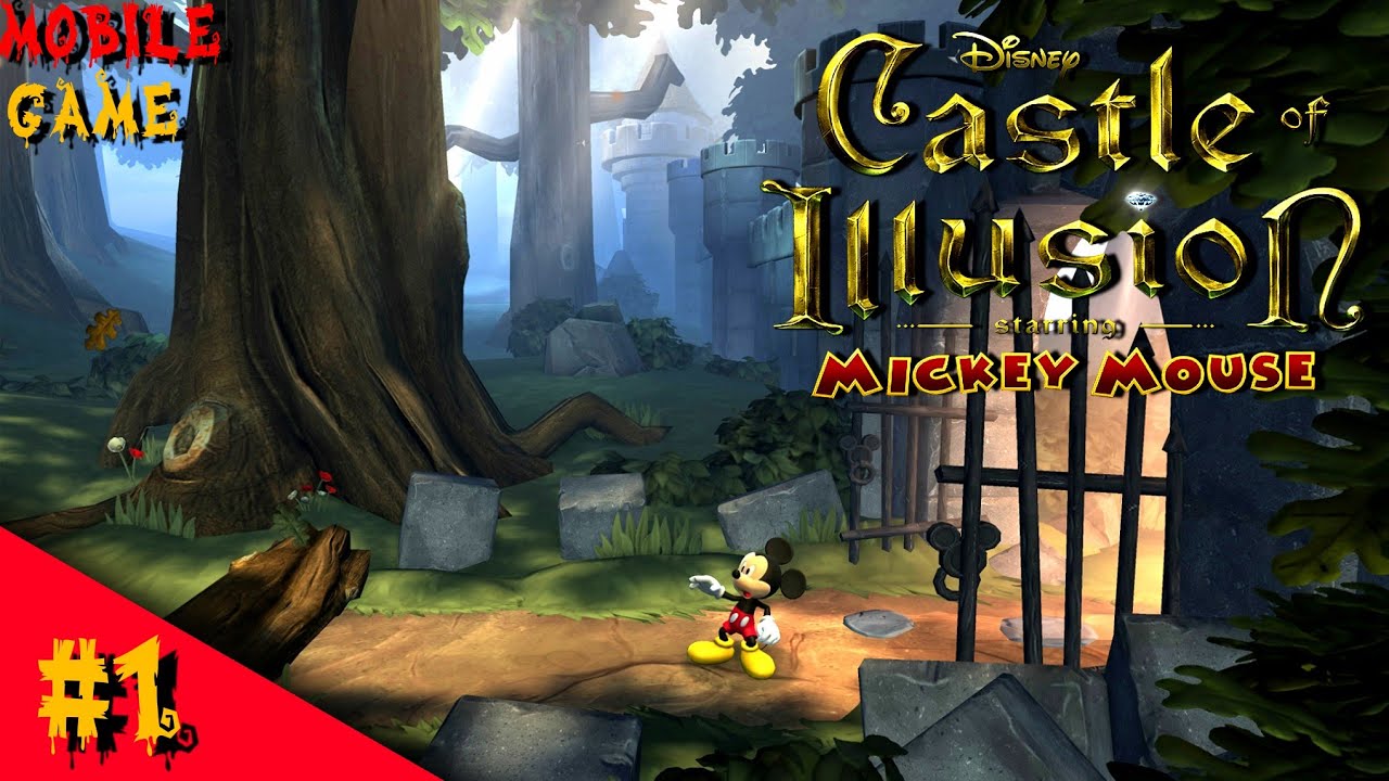 Castle of illusion Starring Mickey Mouse Enchanted Forest - YouTube