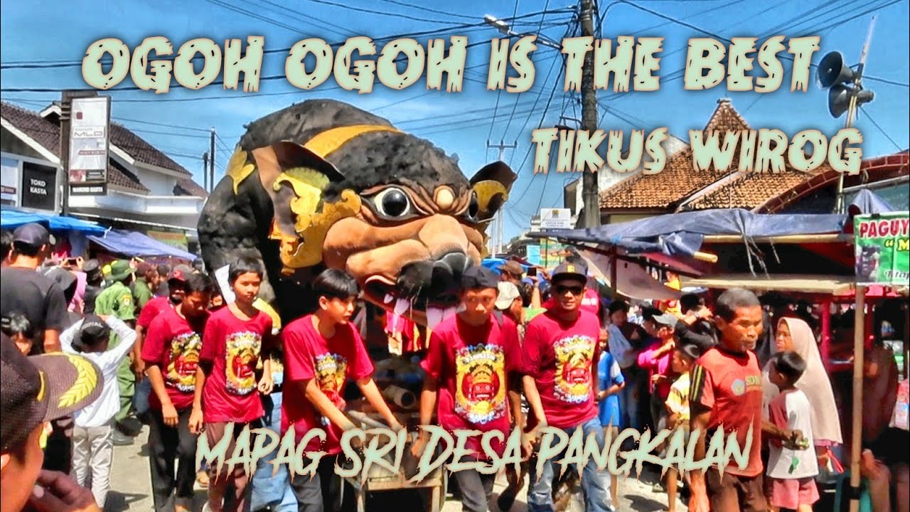 Ogoh Ogoh Terbaik Tikus Wirog Mapag Sri Desa Pangkalan Cirebon - YouTube