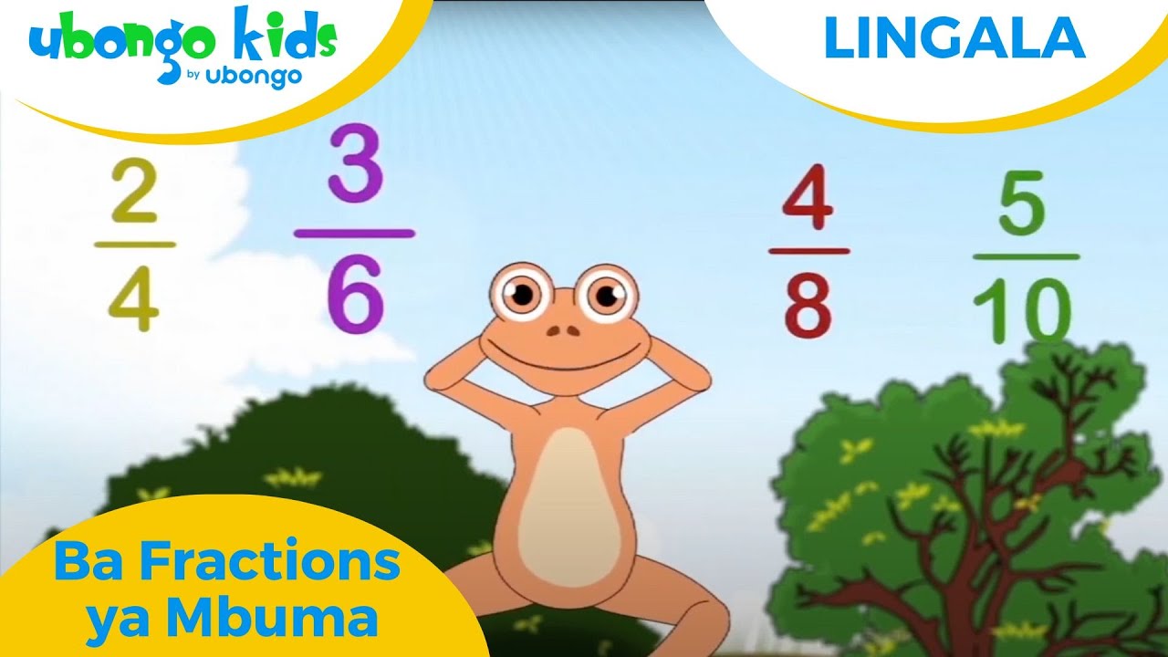 Lingala | Ba Fractions ya Mbuma | Ubongo Kids - YouTube