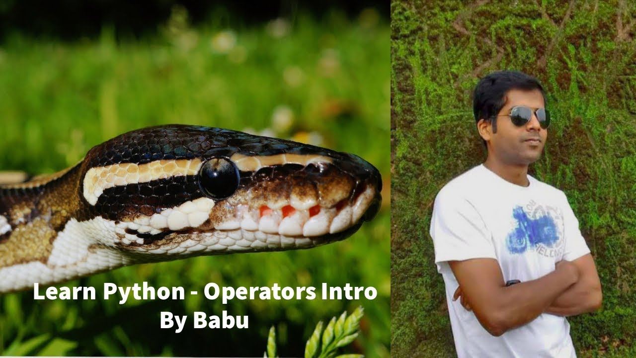 Learn Python Programming 3 Python Operators Intro Youtube 4069