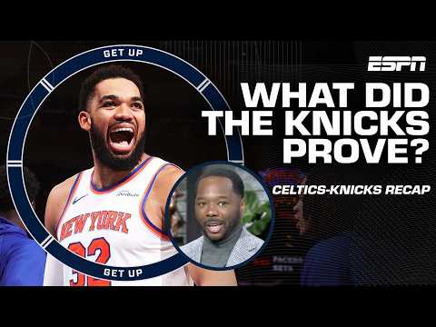 Vincent Goodwill says the Knicks should have 'no fear' of the Celtics 👀 | Get Up
