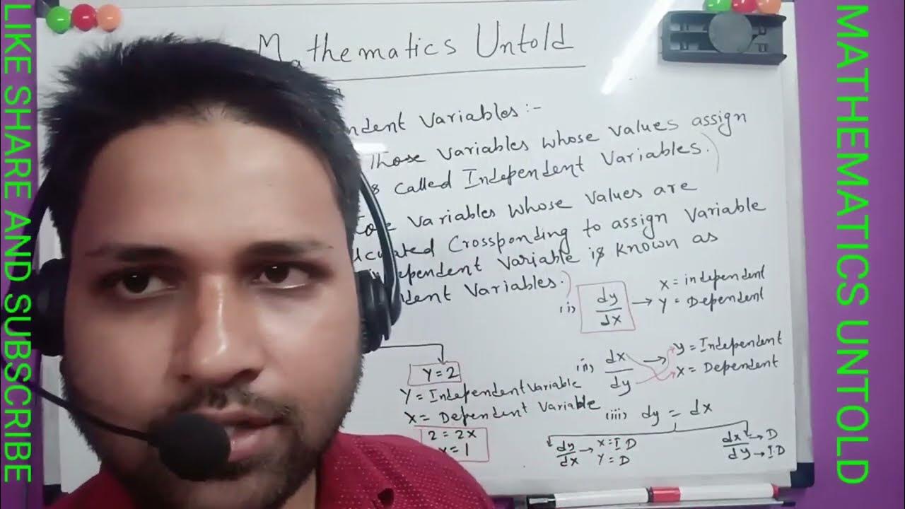 DIFFERENTIAL EQUATIONS | ORDINARY DIFFERENTIAL EQUATION | JEE | IIT JAM | CSIR NET | LEC - 1 ...