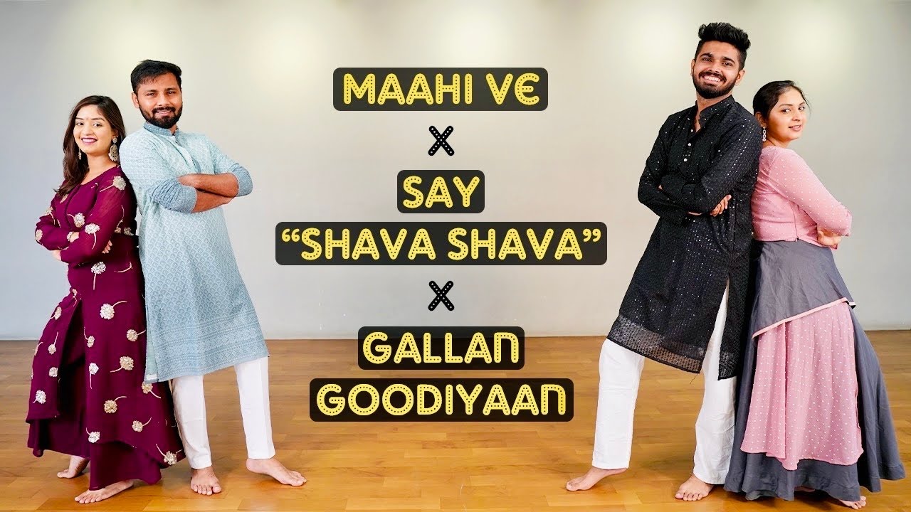 Easy Wedding Dance Mashup for Couples/Uncles-Aunties | Maahi Ve X Say ...