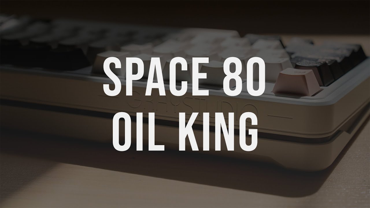 Graystudio Space 80 : Apollo | Stock Oil King | PC Plate - YouTube