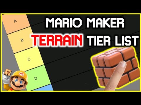 Tier List of Terrain and Blocks in Super Mario Maker 2 - YouTube