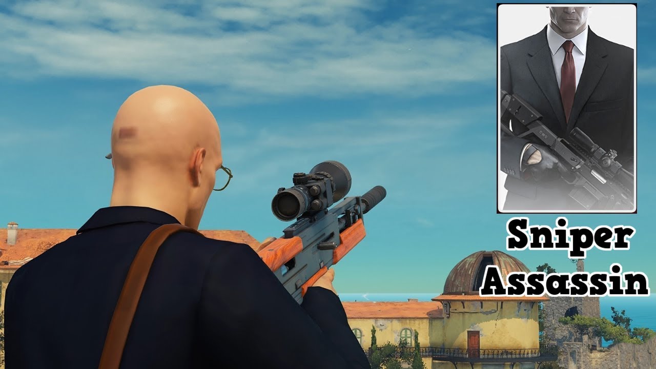 HITMAN Sapienza Sniper Assassin Challenge Guide From Church Tower - YouTube