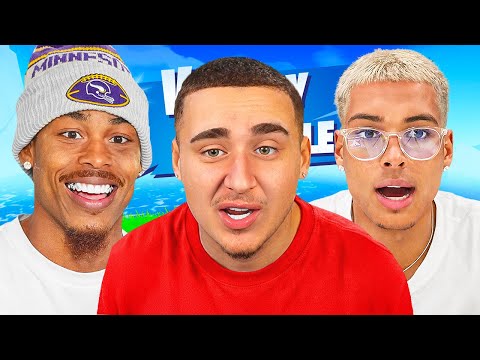 Lacy, Marlon & Justin Jefferson Play Fortnite!